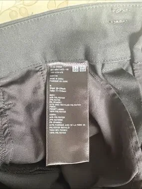 Uniqlo | Pants & Jumpsuits | Uniqlo Black Wideleg Pleated Dress Pants ...